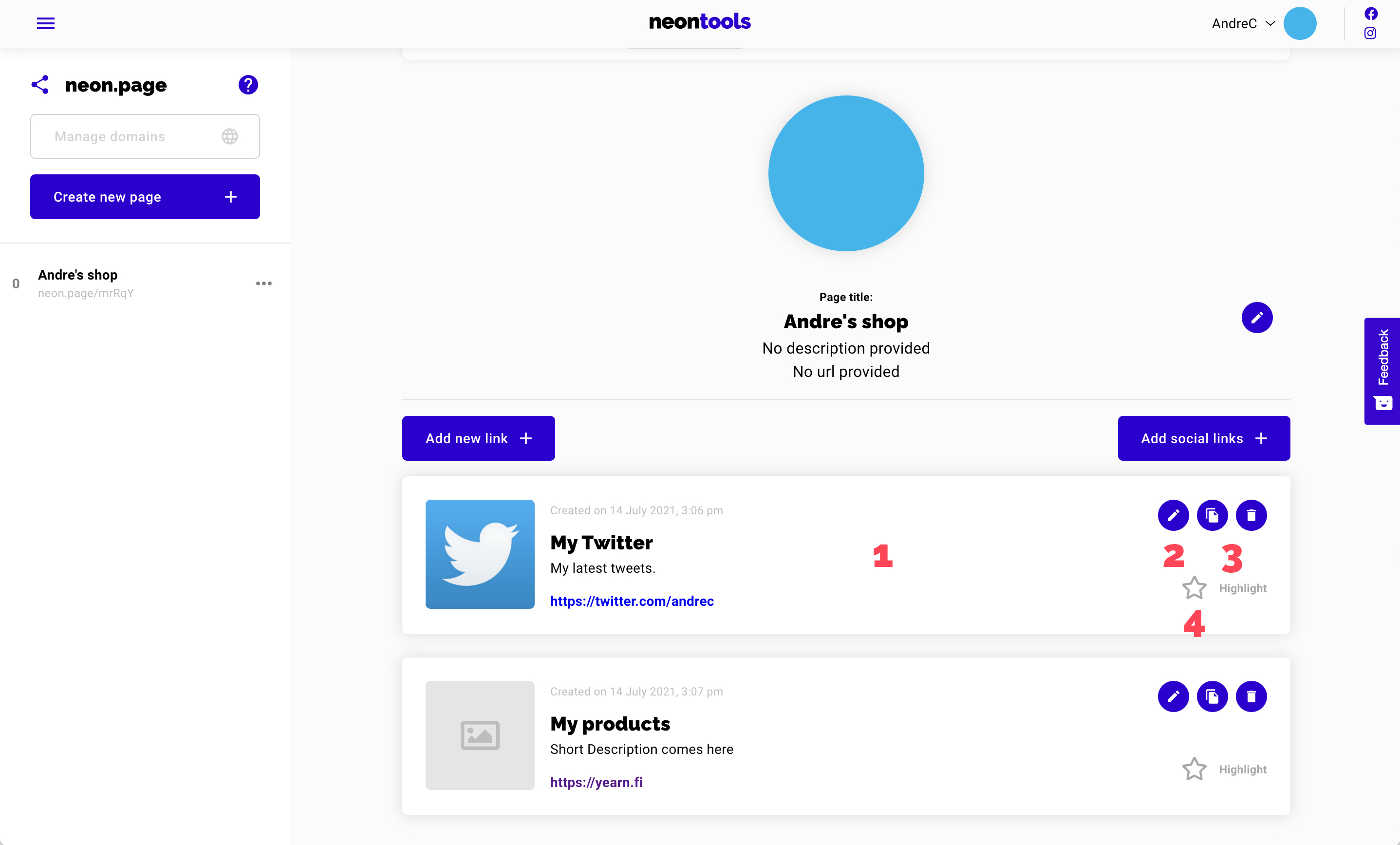 How to use neon.page - by Neon Marketing Technology