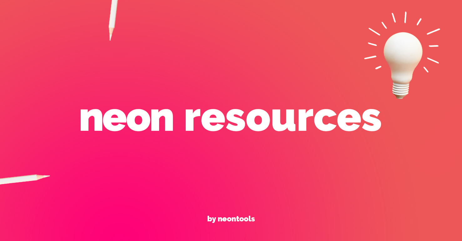 Online Marketing Resources by Neontools Community
