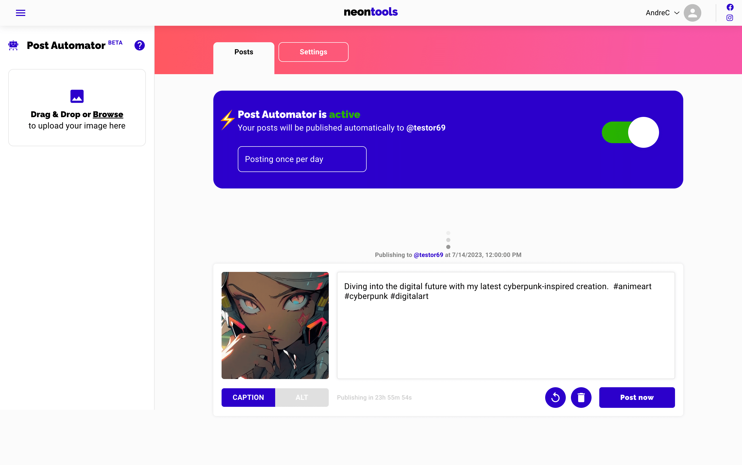 How to use Post Automator - by Neon Marketing Technology